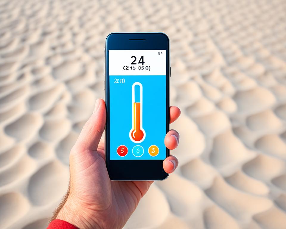 Simulador Mobile Thermometer - Monitore Calor